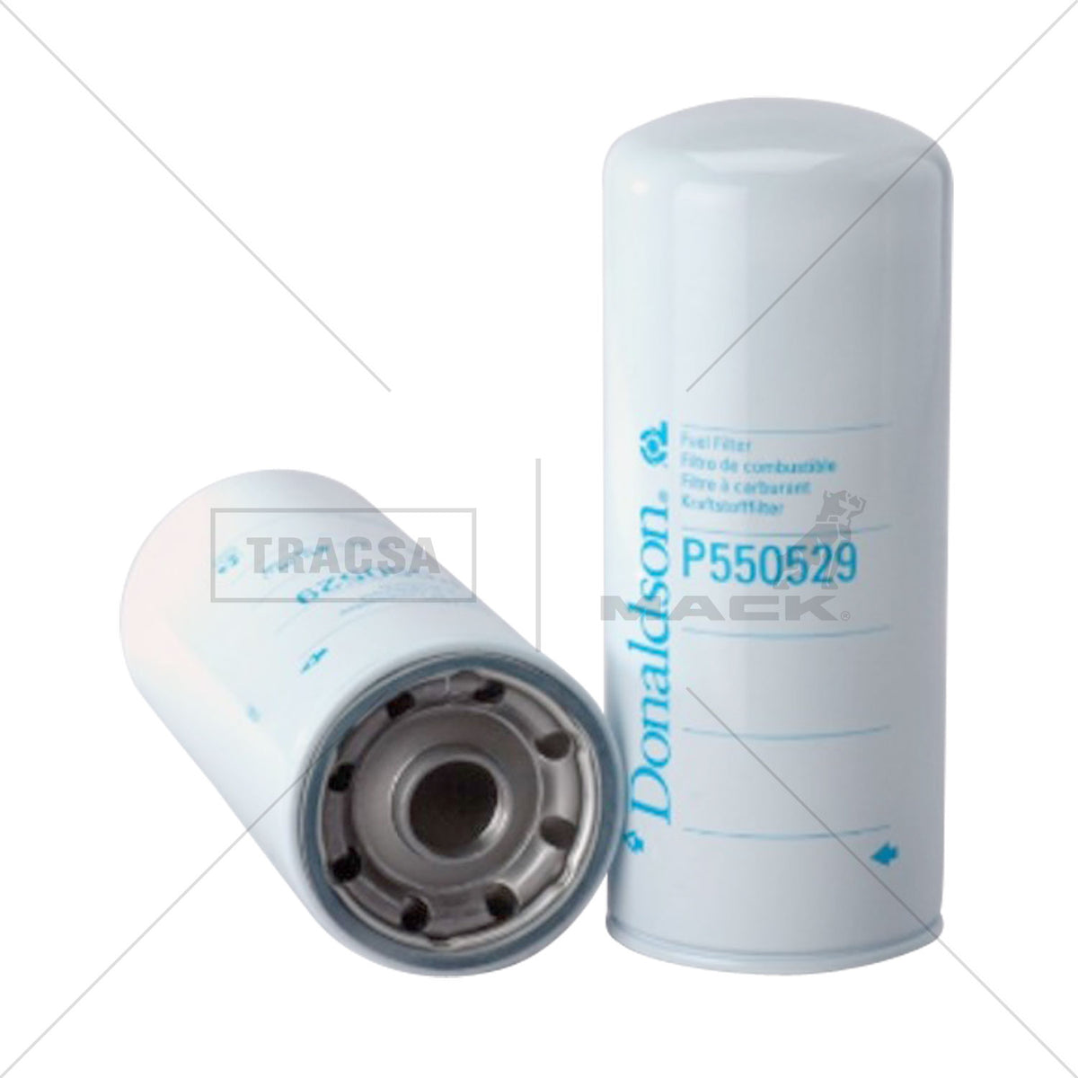 Filtro de combustible enroscable Donaldson P550529 – Mack