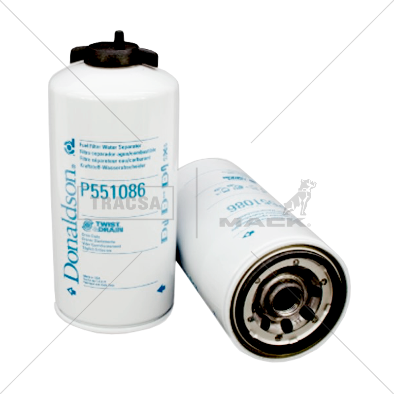 Filtro de combustible separador de agua Donaldson P551086 – Mack