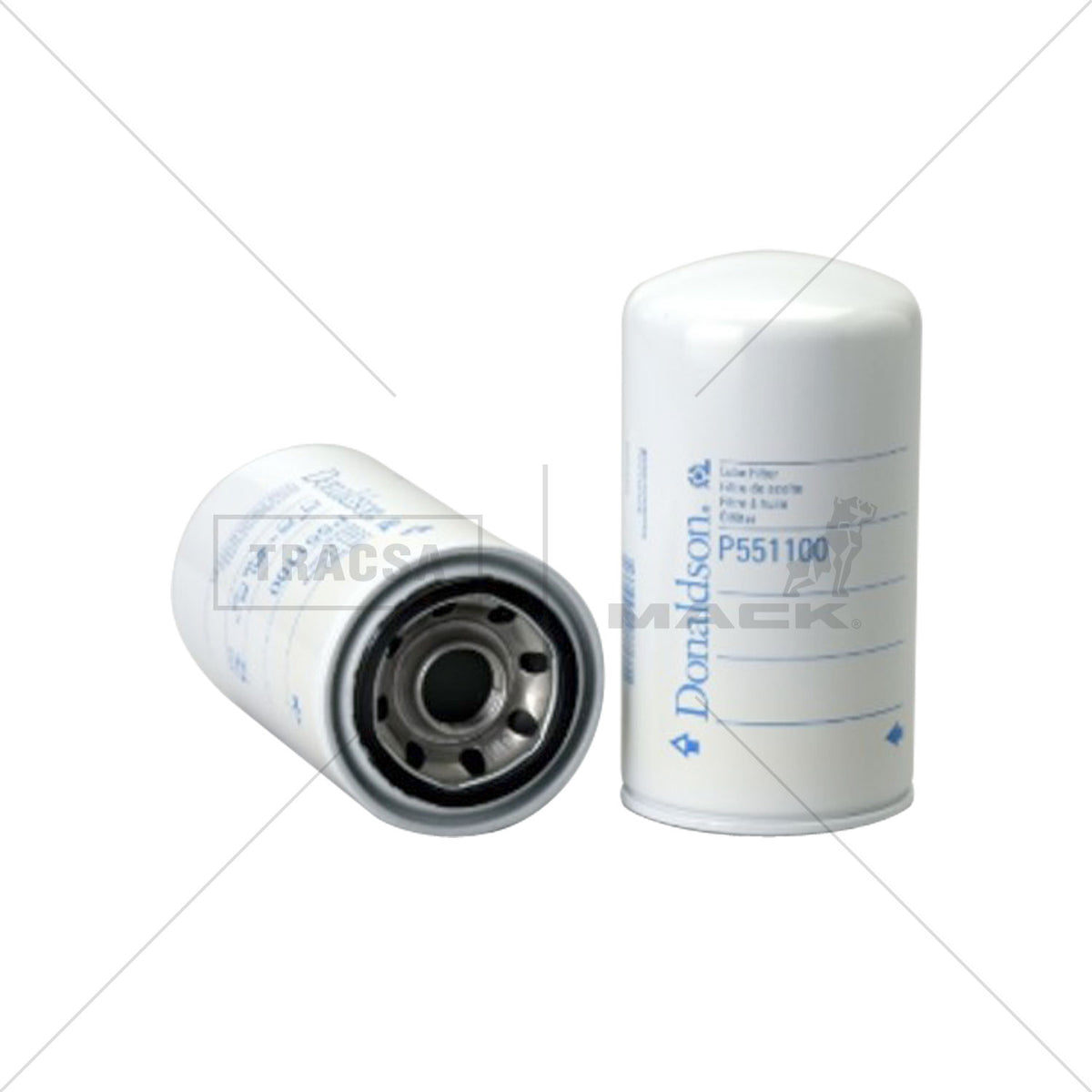Filtro de lubricante enroscable Donaldson P551100 – Mack