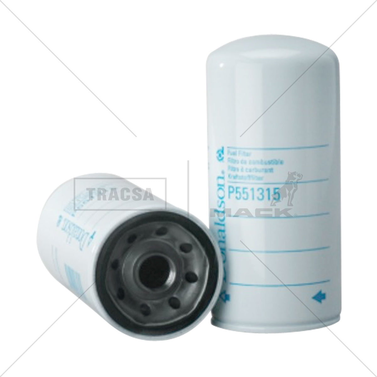 Filtro de combustible enroscable Donaldson P551315 – Mack