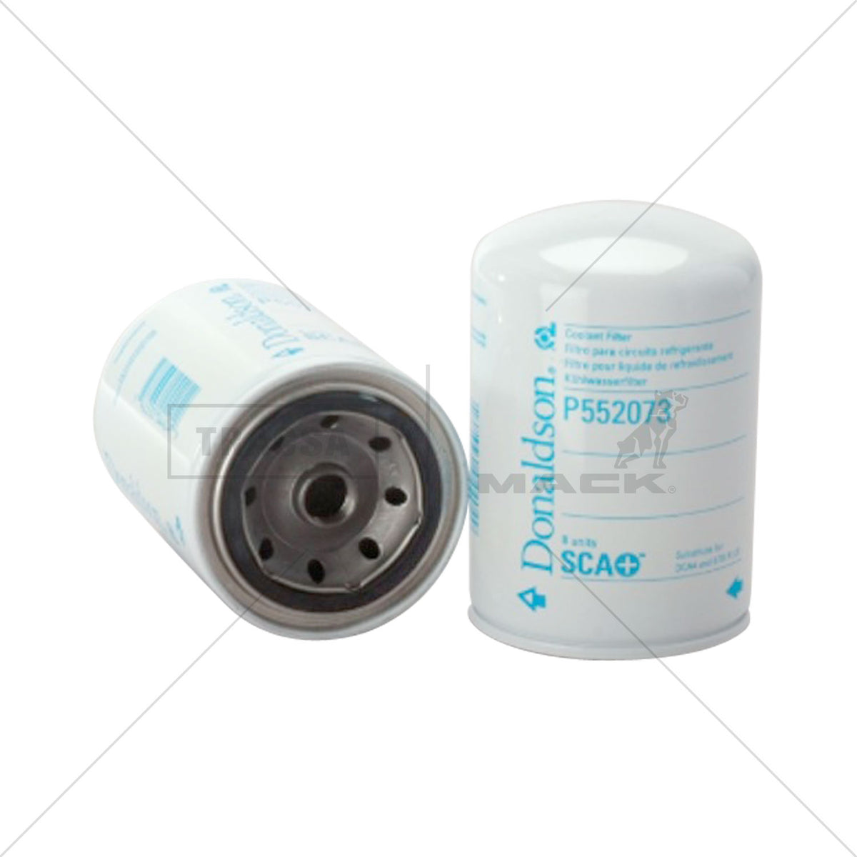 Filtro de refrigerante enroscable Donaldson P552073 – Mack