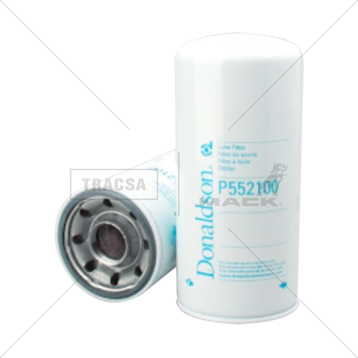 Filtro de lubricante enroscable Donaldson P552100 – Mack